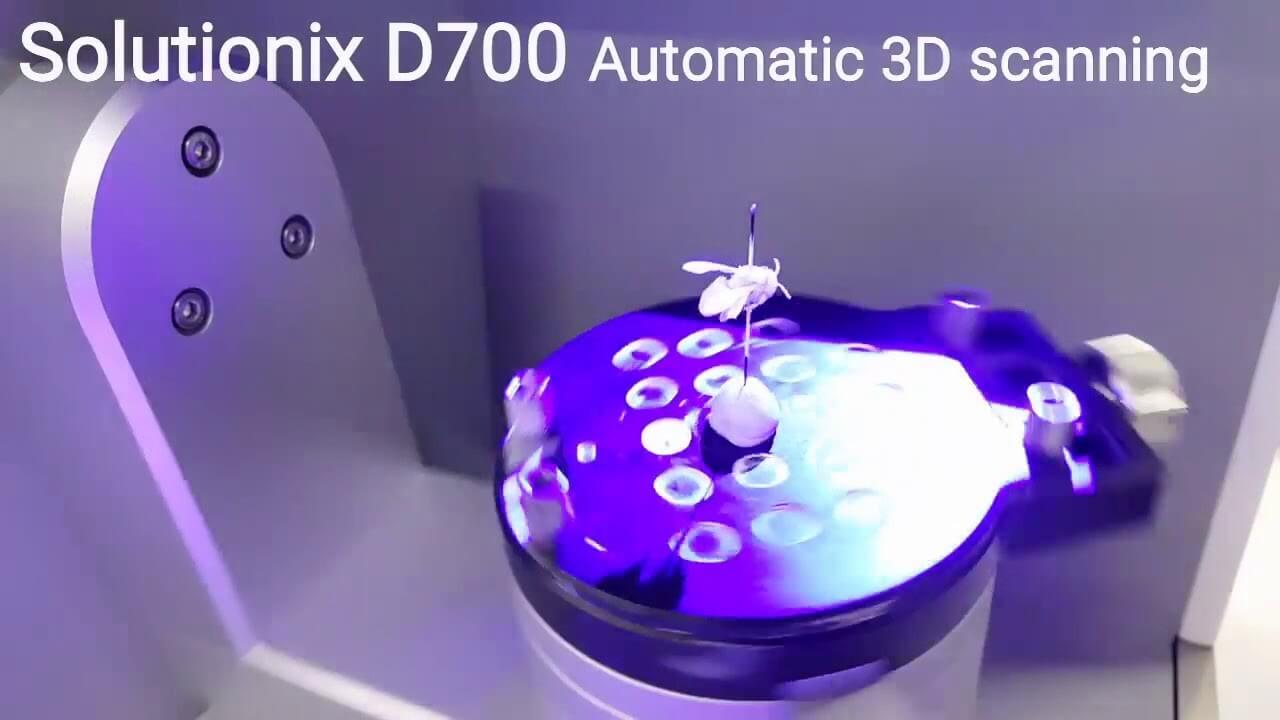 Scanner 3D - Lumière Structurée - SOLUTIONIX D700 de chez SOLUTIONIX – KALLISTO